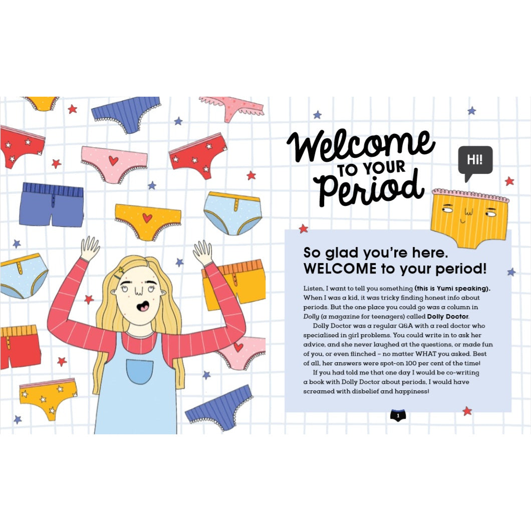 'WELCOME TO YOUR PERIOD!' BOOK – littlemiss.lk